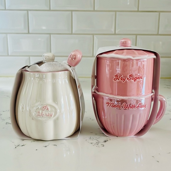 Target | Dining | Target Bulleyes Ceramic Honey Pot Sugar And Creamer ...